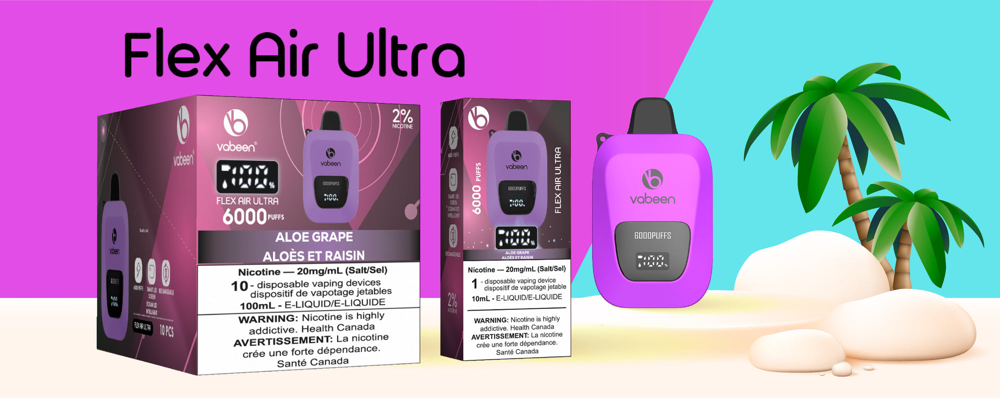 Flex Air ULTRA - 6000 Puff - Ultra E-Liquid